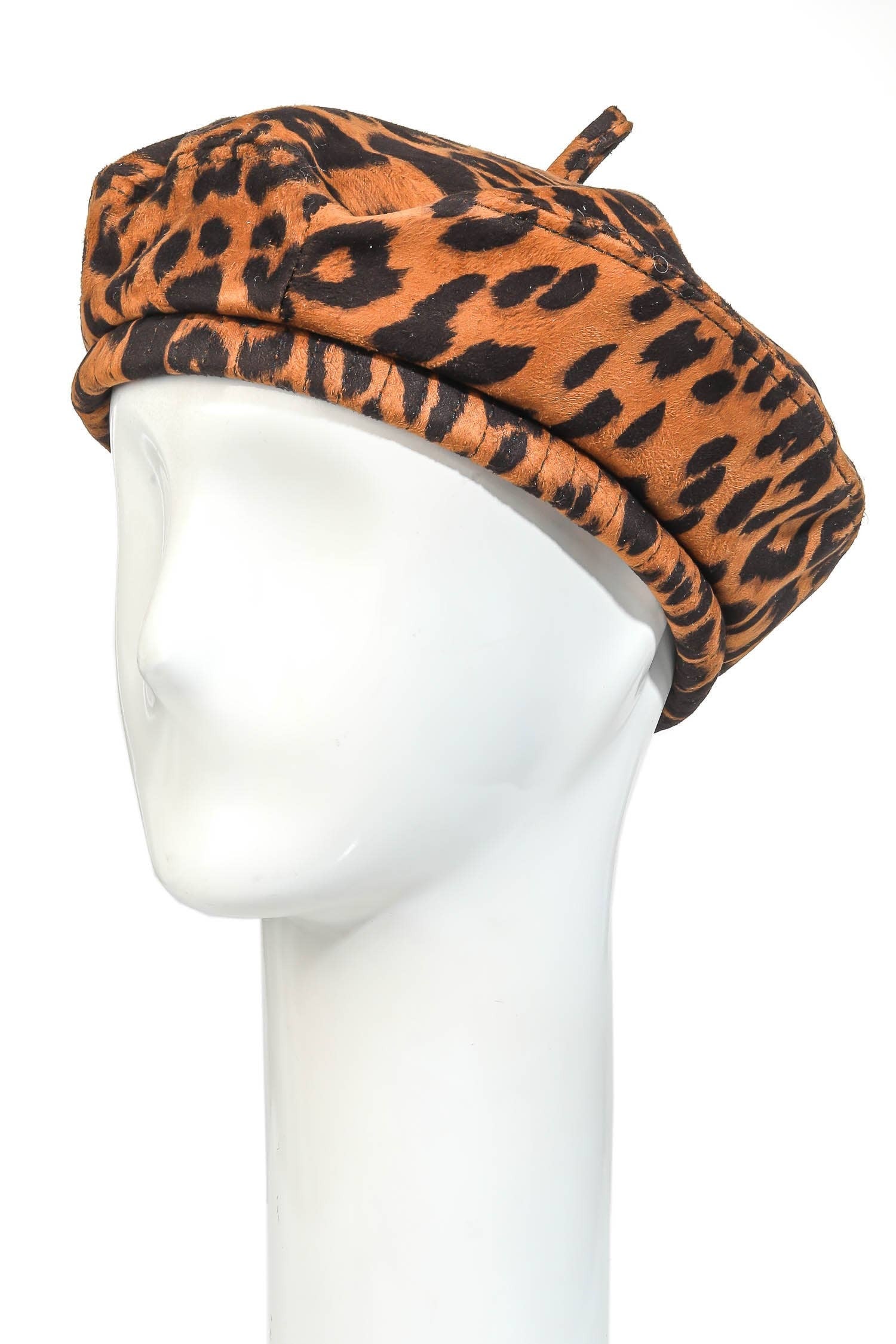 Leopard Print Beret | Mescolata